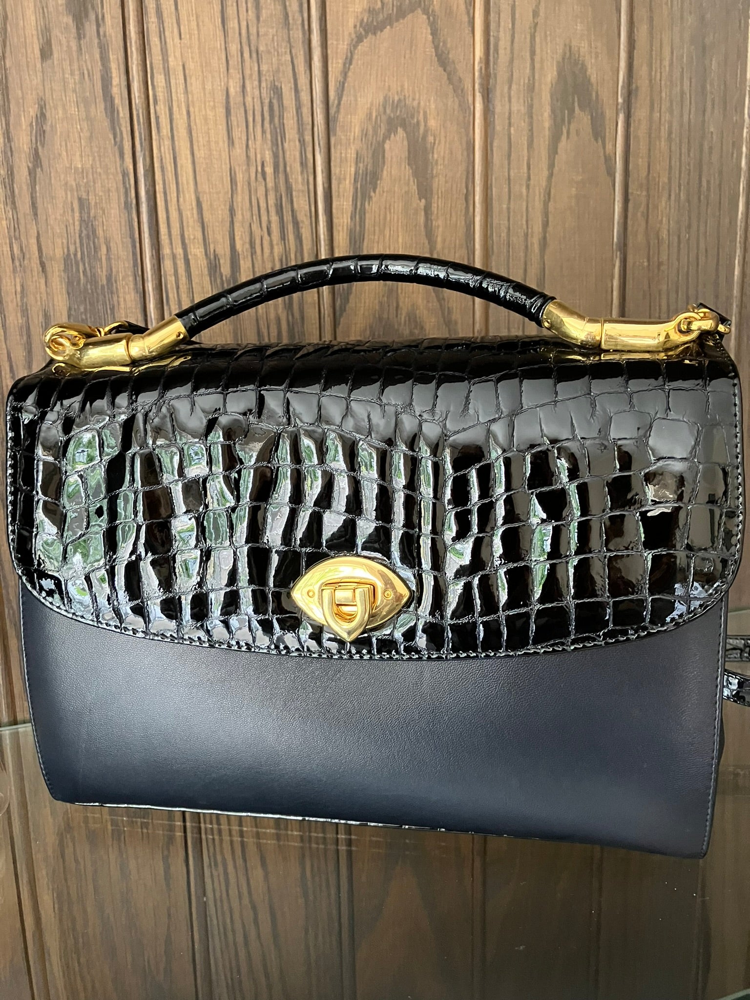 Leather Tote Bag with detachable shoulder strap | Made in Italy – Pellaio